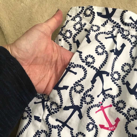 Lilly Pulitzer | Skirts | Lilly Pulitzer Anchor Skirt | Poshmark